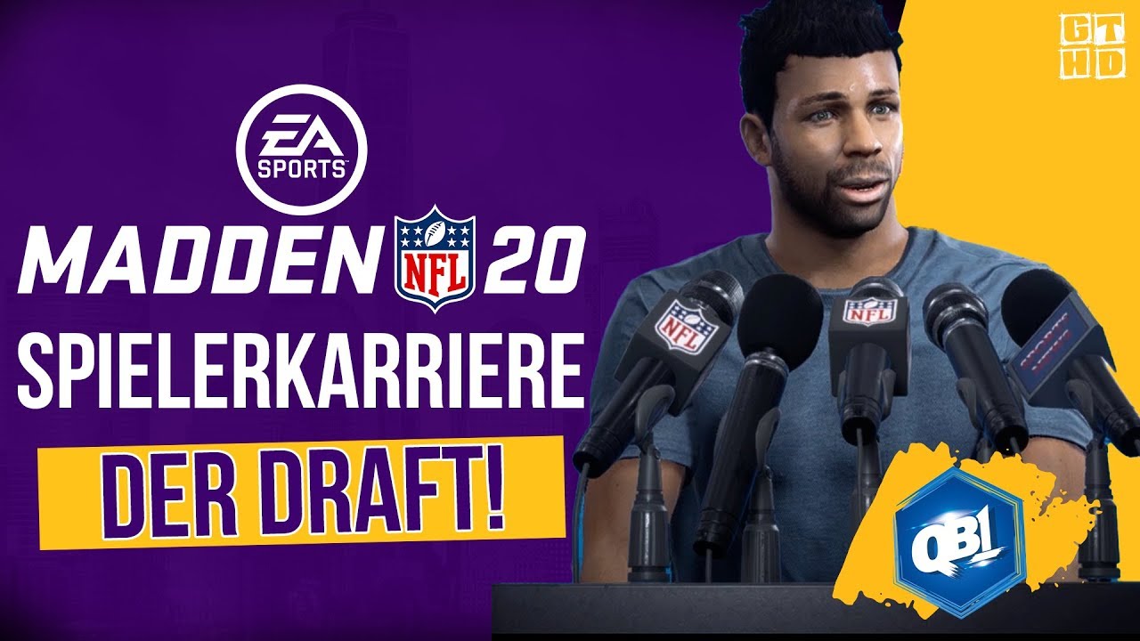 Madden NFL 20 QB 1 - Face of the Franchise (Spielerkarriere) Der Draft ...