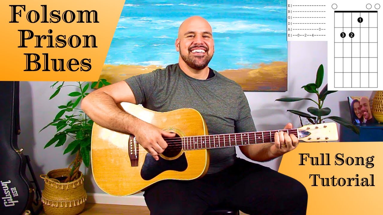 How to Play “Folsom Prison Blues” by Johnny Cash | Full Step-By Step ...
