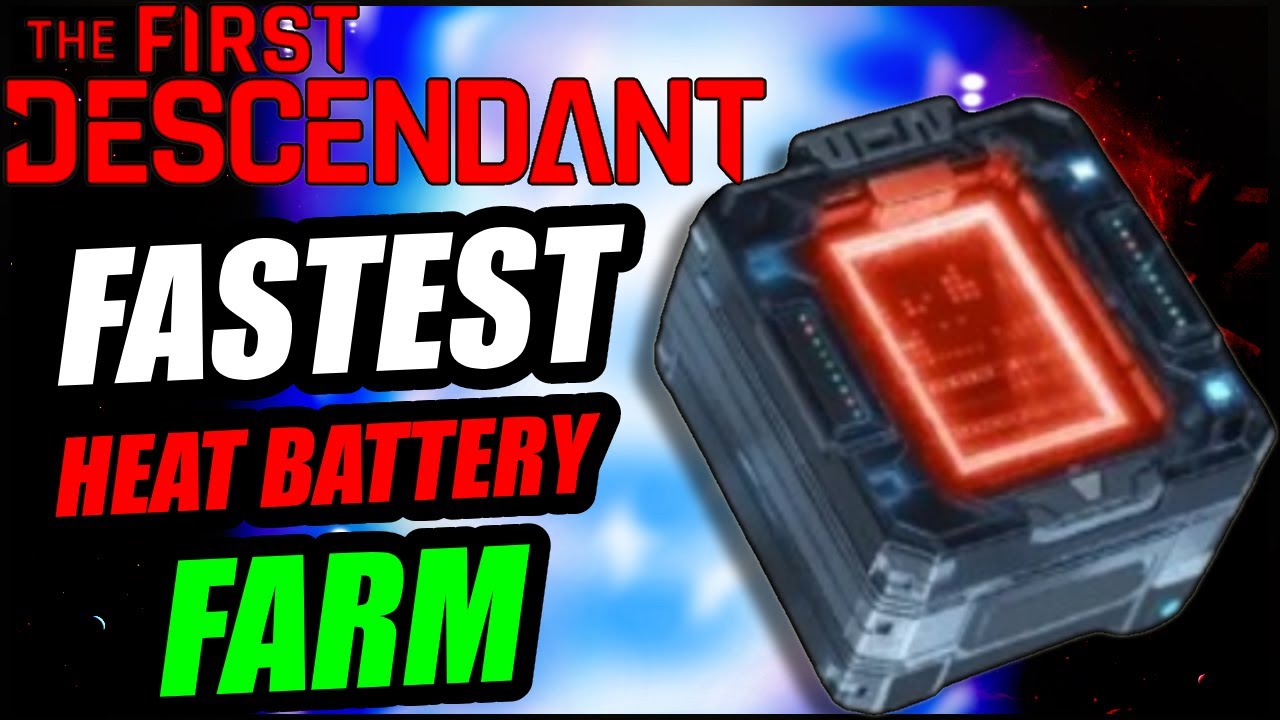 The Fastest Heat Plasma Battery Farm // The First Descendant - YouTube