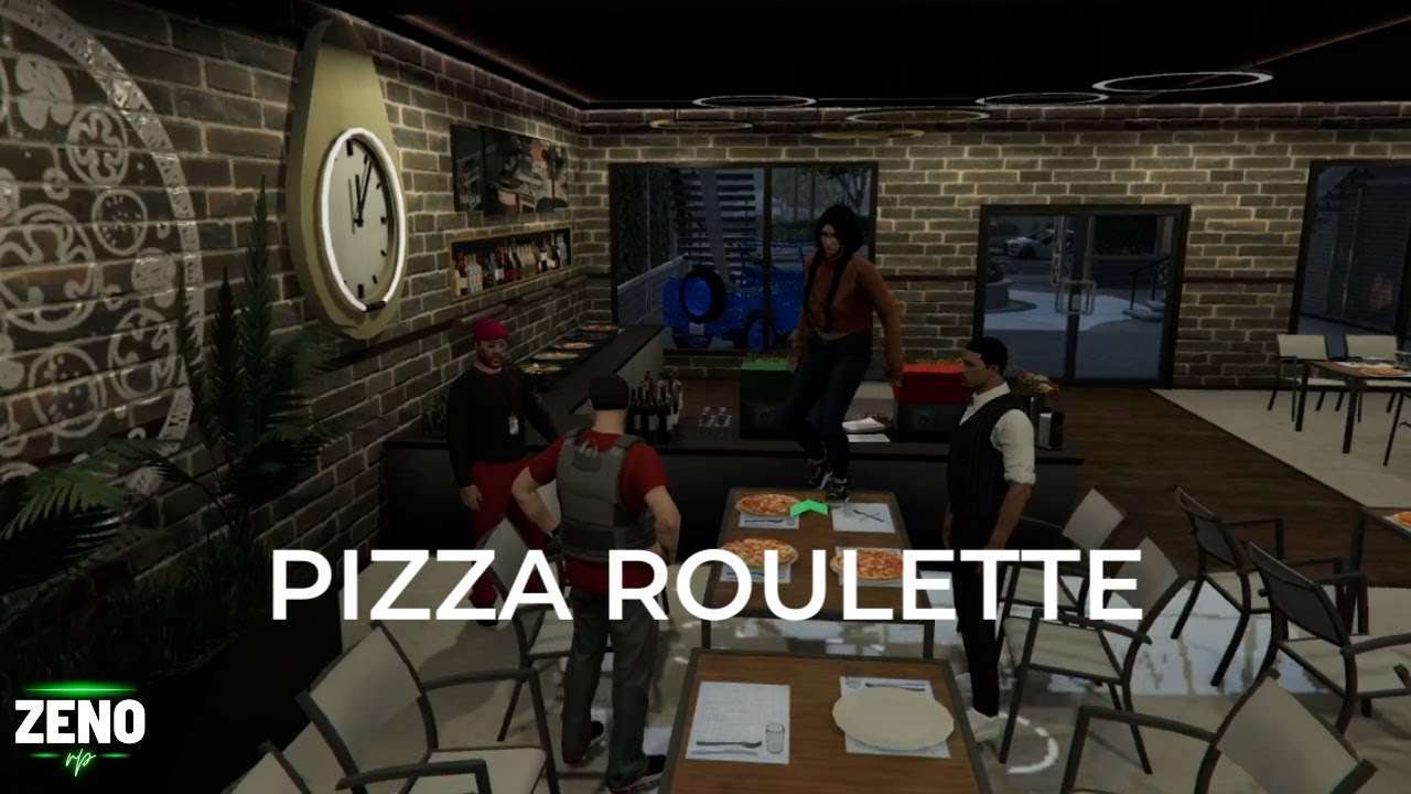 Pizza Roulette - A Mirror Restaurant Special - YouTube