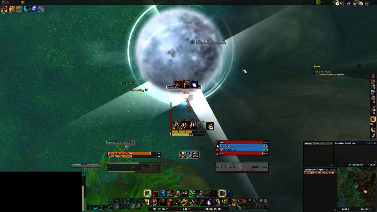 feral druid rotation - YouTube