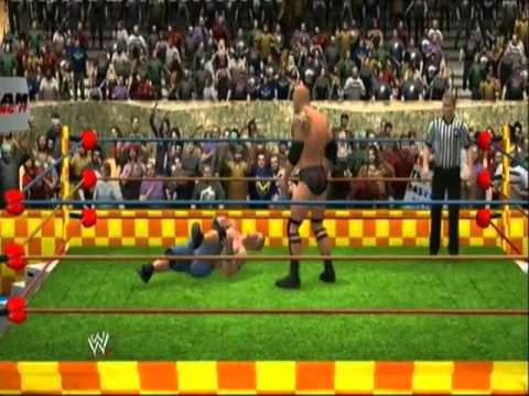 WWE 13 -  John Cena Vs The Rock, Sonic & Knuckles