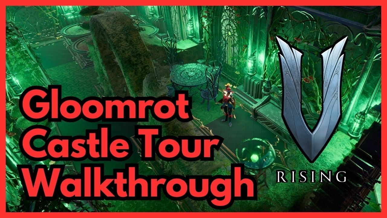 [V Rising] Gloomrot Castle Walkthrough | Xolo Queue's Castles - YouTube