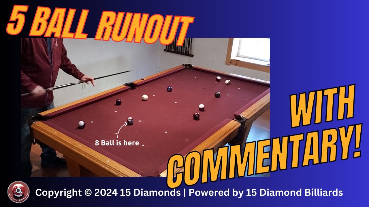 5 ball out in 8 ball (With Detailed Explanation) - YouTube