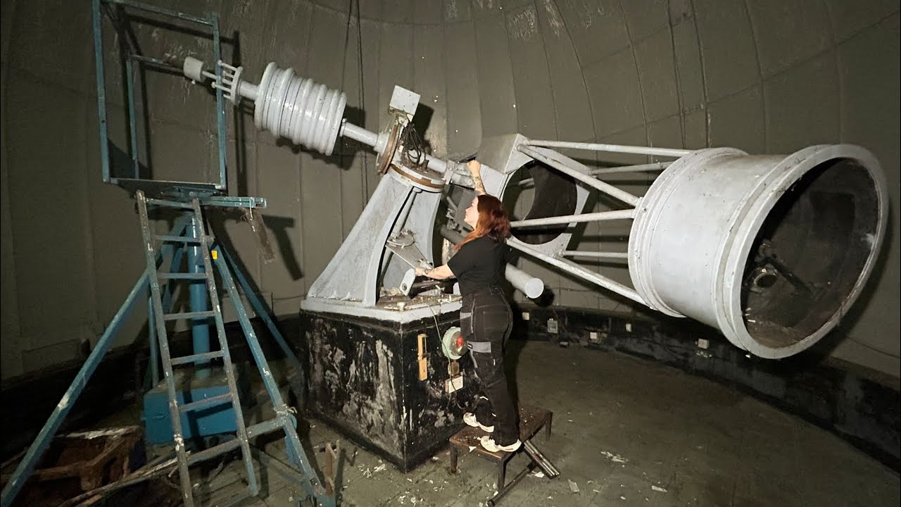 We Found An Abandoned Observatory With A Hidden Famous Telescope - YouTube