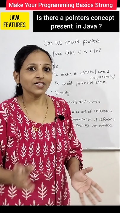 Are there pointers present in Java? #shorts - YouTube