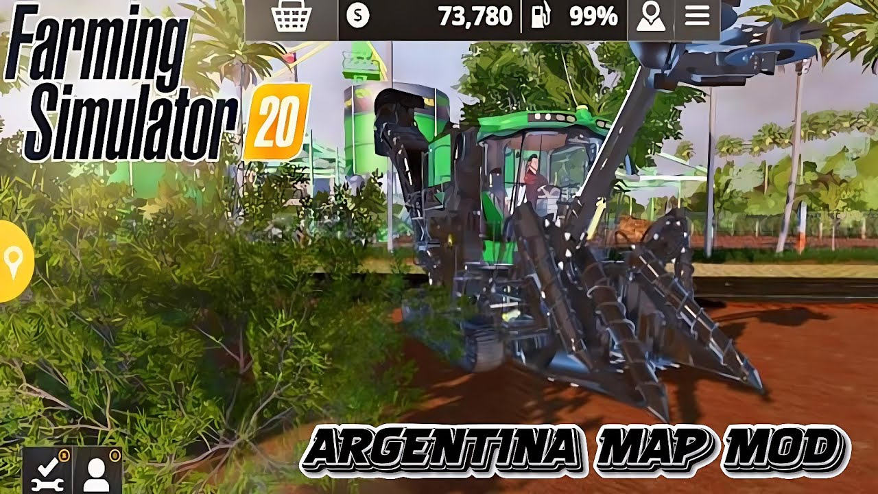 Fs20 Map Link || Farming simulator 20 Argentina Map Mod || FS20 Apk v 0 ...