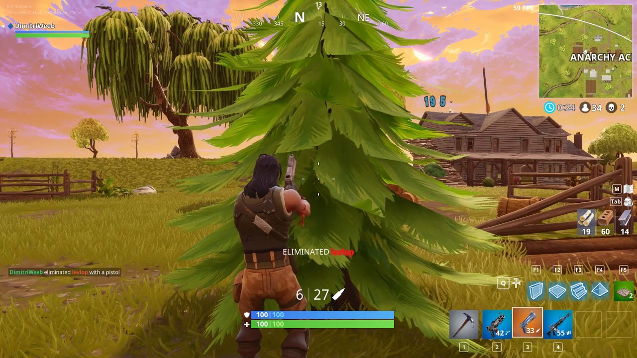 Insane Fortnite 1 deag headshot with legendary deagle!!! - YouTube