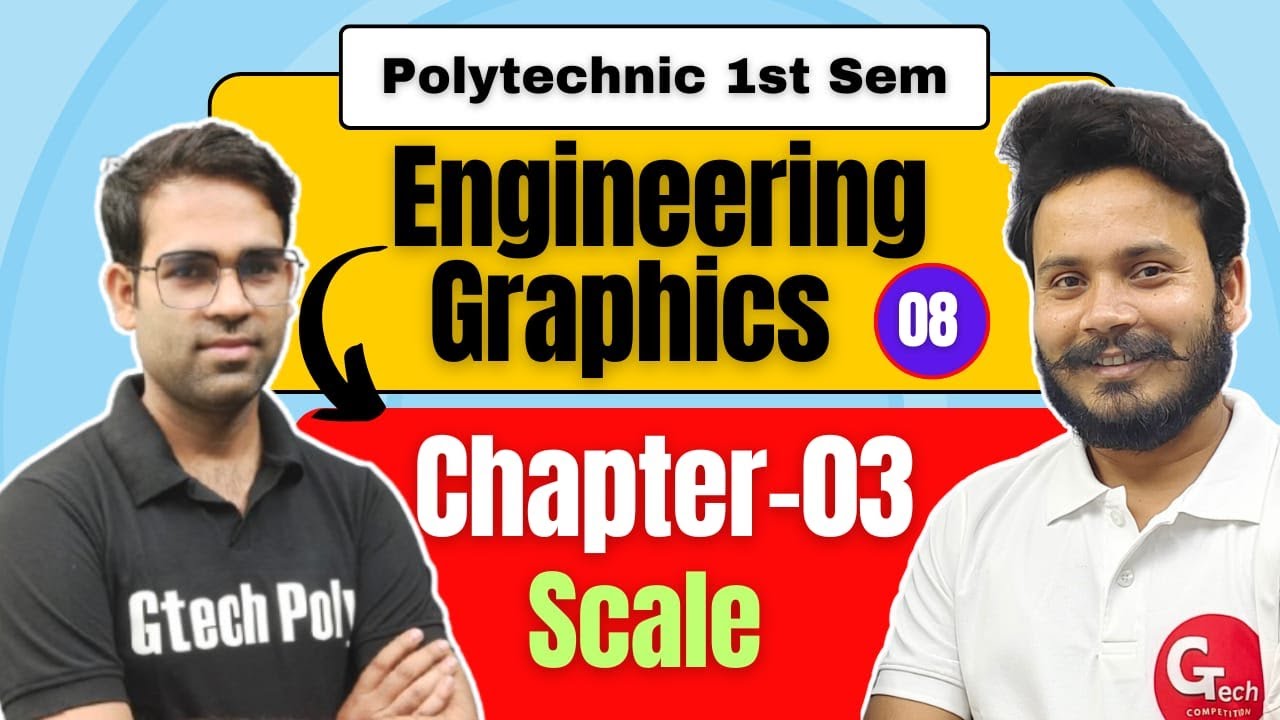 Engineering Graphics | Lecture-8 | Ch-3 Scale P-4 | New Session 2024-25 ...