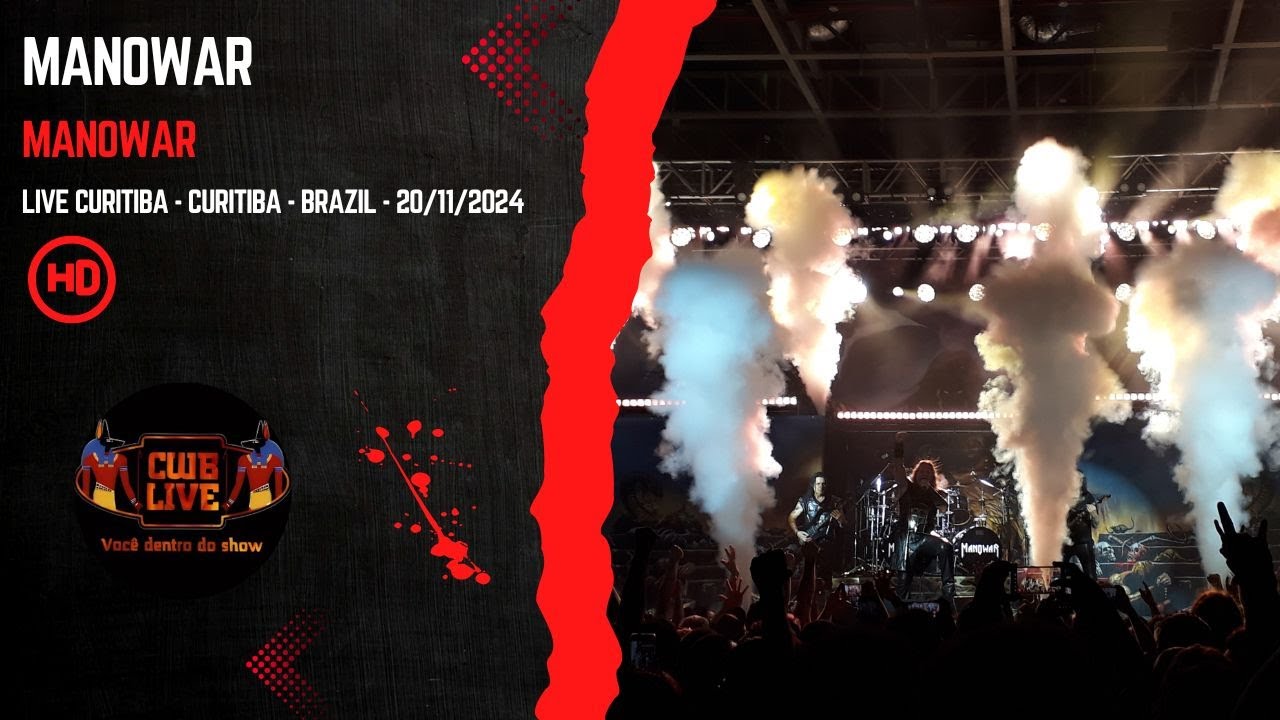 Manowar - Manowar - Live Curitiba - Brazil - 20/11/2024 - YouTube