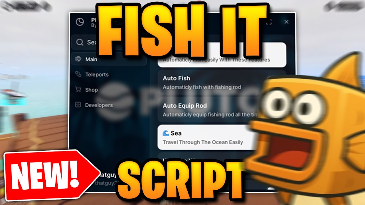[🐟] The Best Fish It Script - Auto Fish, Auto Buy, Walk on Water and ...