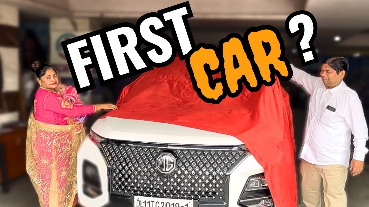 Finally bought New luxury Car MG Hector Plus | First Luxurious Car ...
