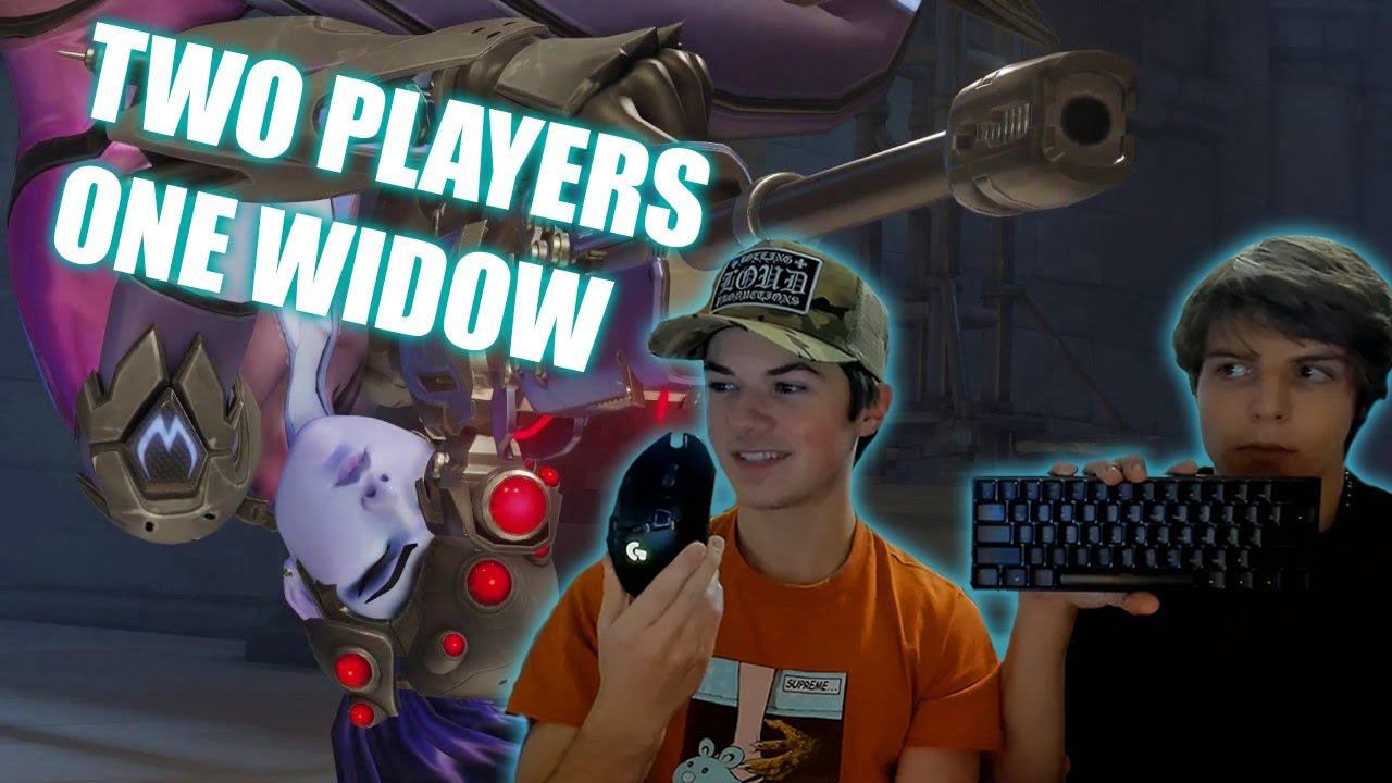 TWO PLAYERS ONE WIDOW CHALLENGE - YouTube