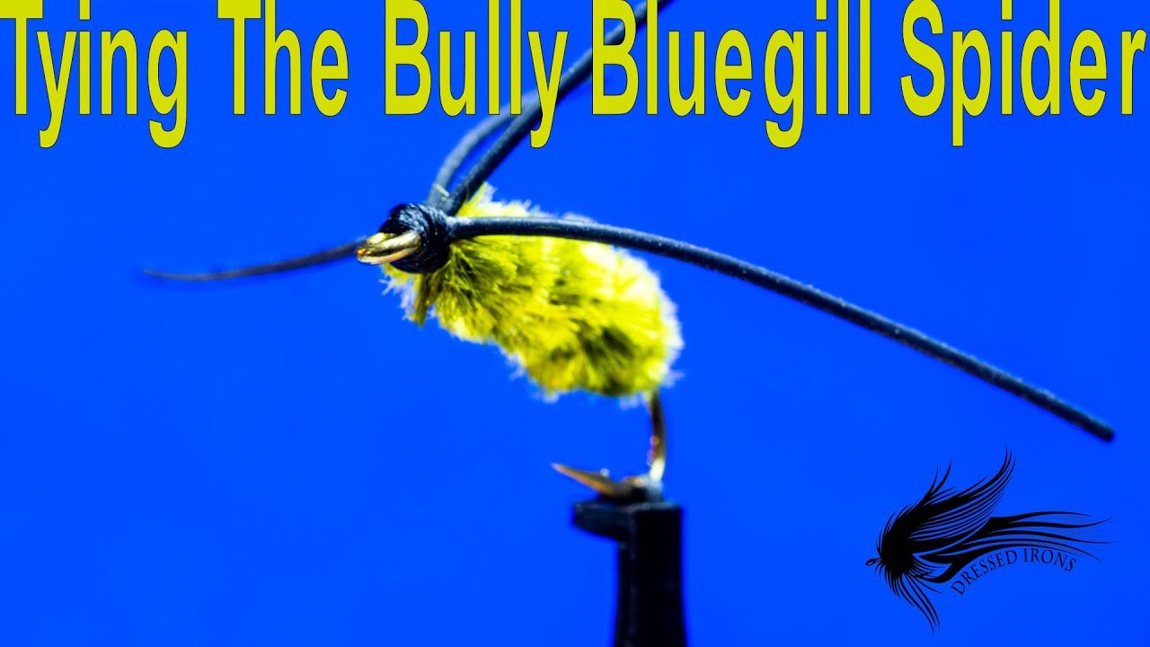 Tying The Bully Bluegill Spider - YouTube