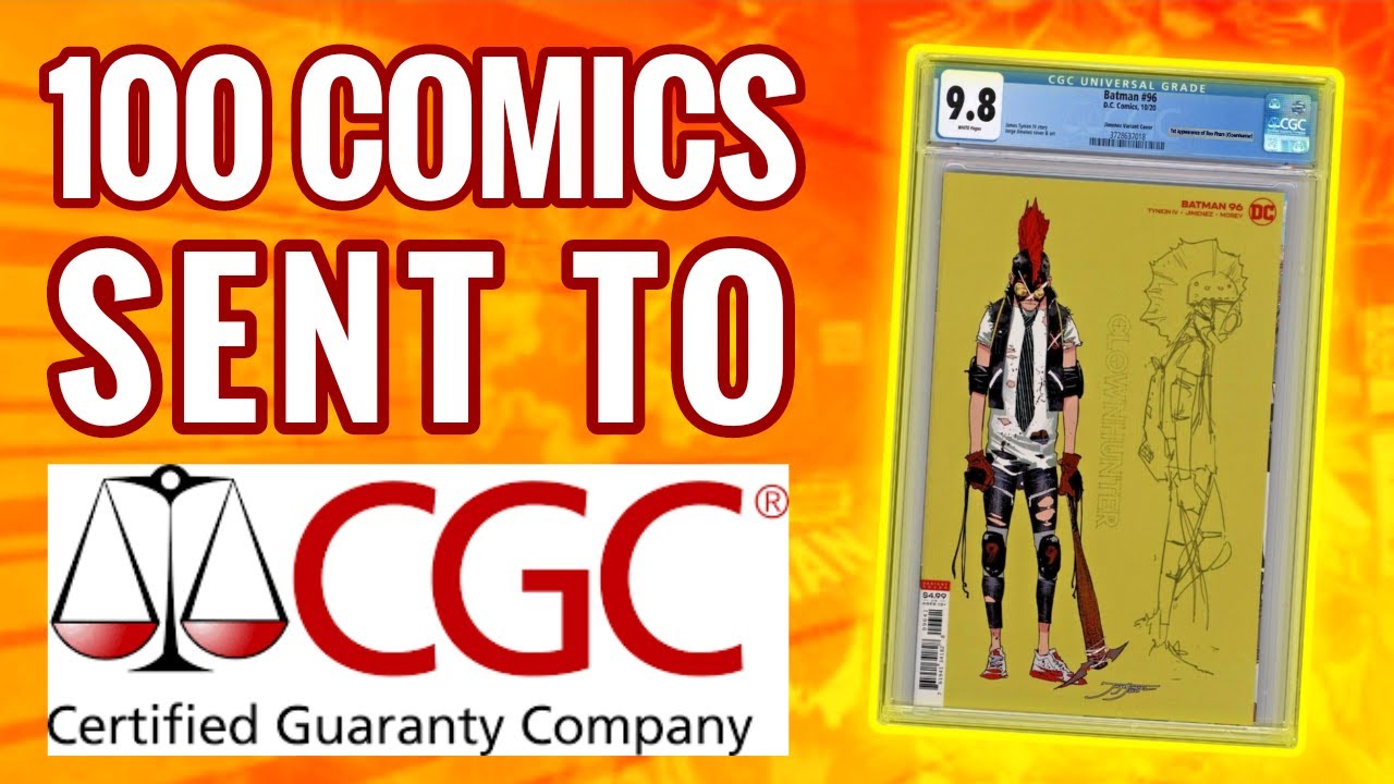 💥 100 Comics 💥 CGC Submission // Unboxing and Reveal! - YouTube