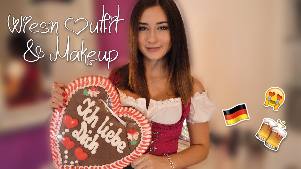 Oktoberfest GRWM + Makeup Tutorial | Sara Isabel - YouTube