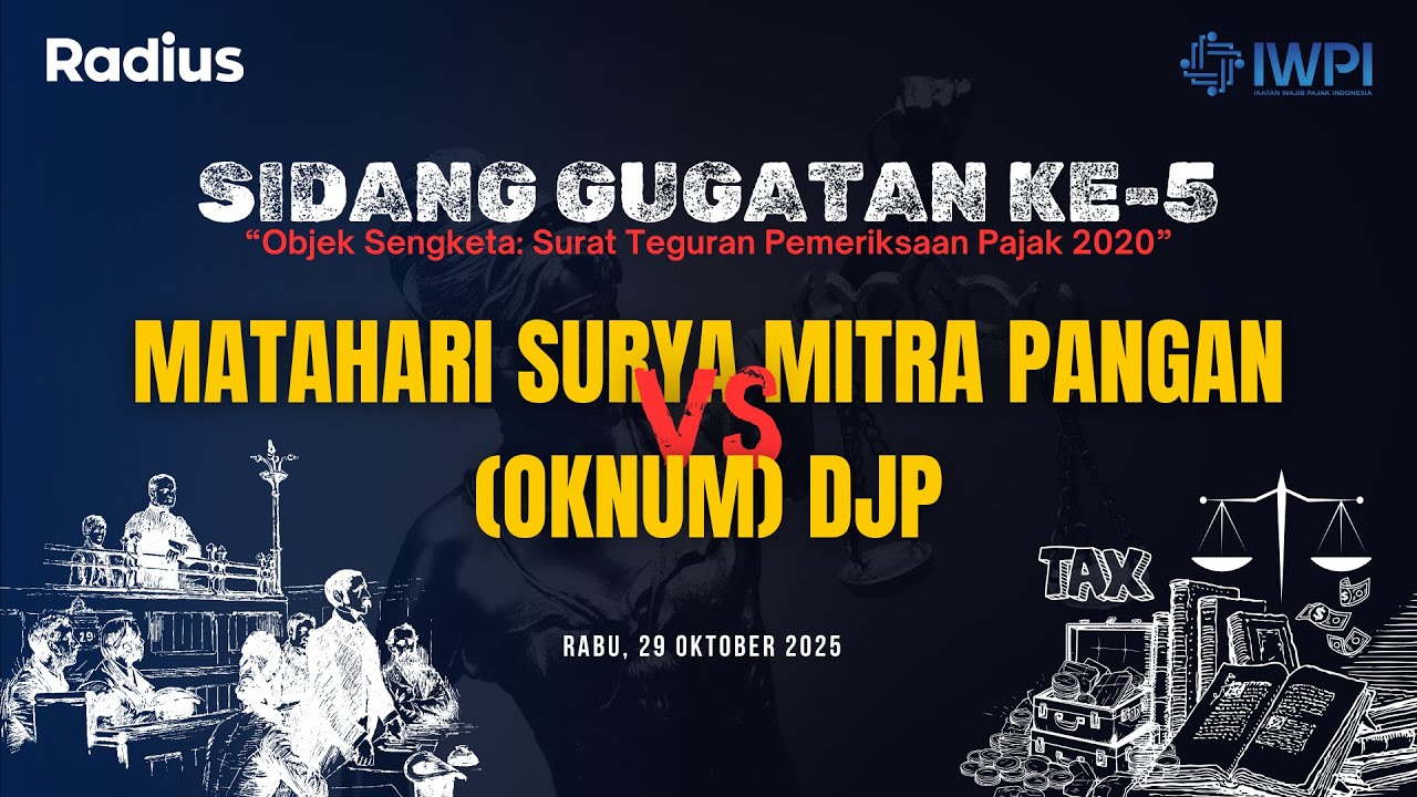 Sidang Gugatan Ke-4 Matahari Surya Mitra Pangan 29/10/2025 | Objek ...