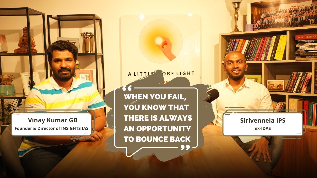 A Little More Light Podcast| Sirivennela IPS | Episode 3 | UPSC ...