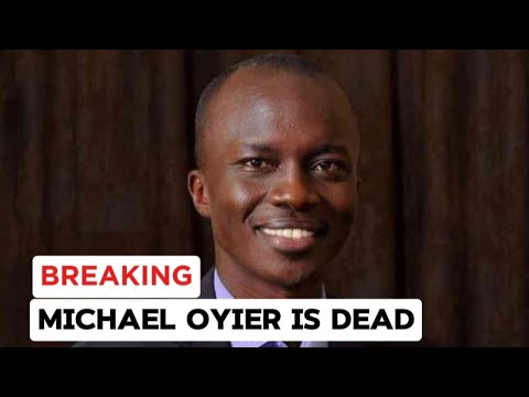 RIP : Former KTN News Anchor Michael Oyier Is Dead - YouTube
