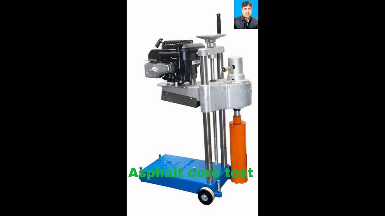 How to find Asphalt Core test Method - YouTube