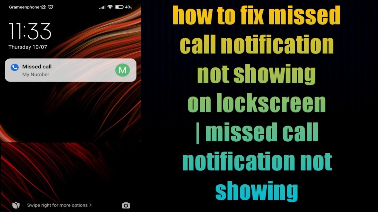 How To Fix Missed Call Notification Not Showing On Lockscreen Missed Call Notification Not how-to-fix-missed-call-notification-not-showing-on-lockscreen-missed-call-notification-not