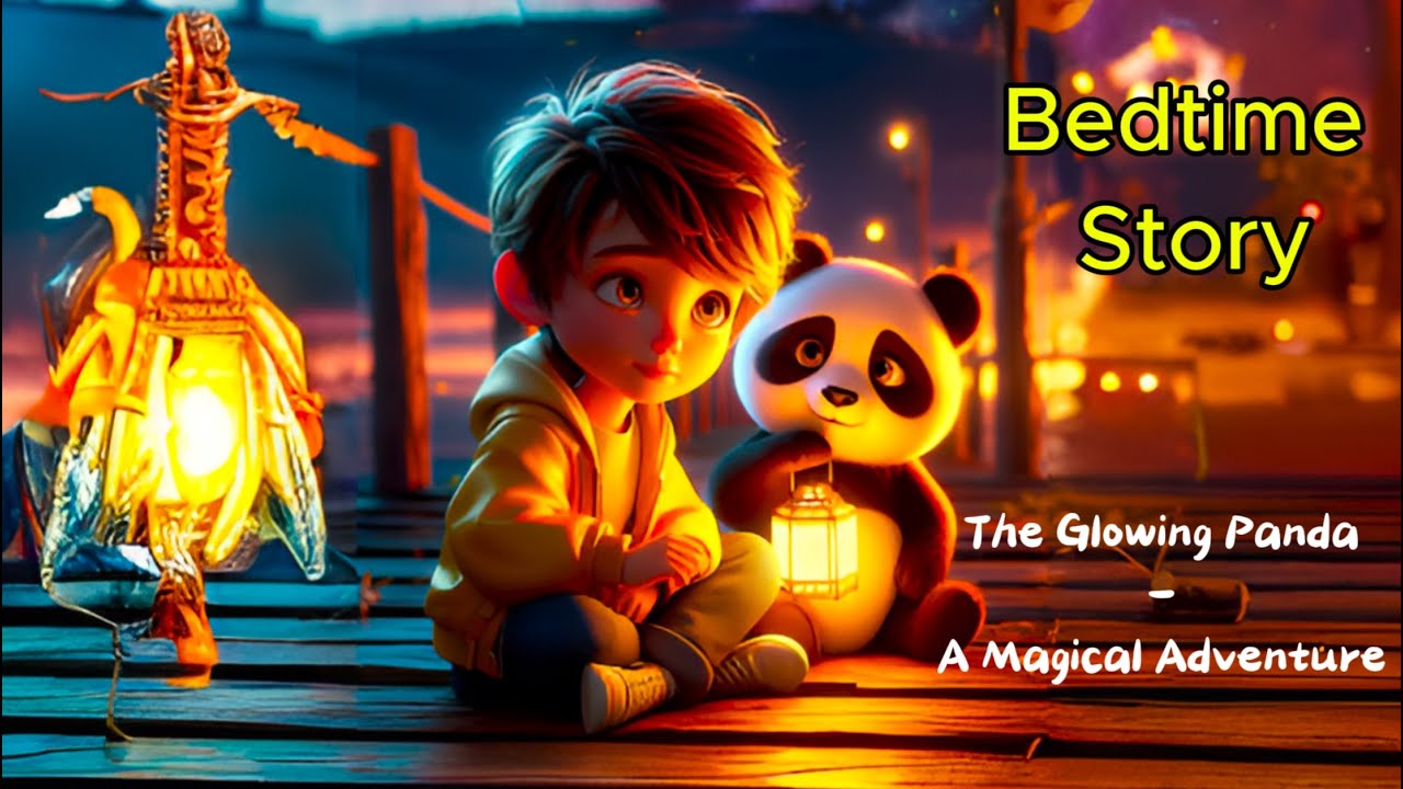 The Boy and the Glowing Panda: A Magical Adventure | Bedtime Story #bedtimestories #friendship ...