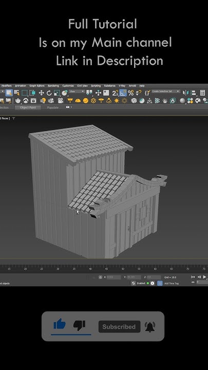 How to Make 3d house in Maya / 3ds max / blender #tutorial - YouTube