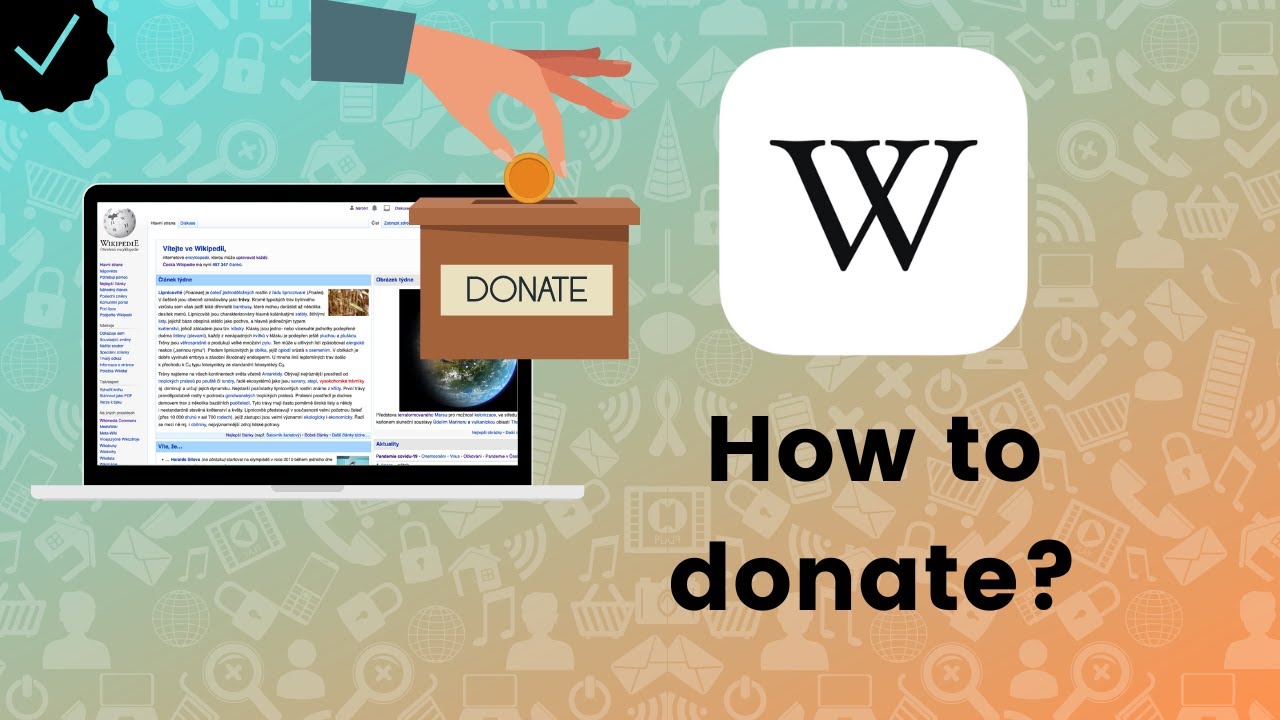 How to donate on Wikipedia.org? - YouTube