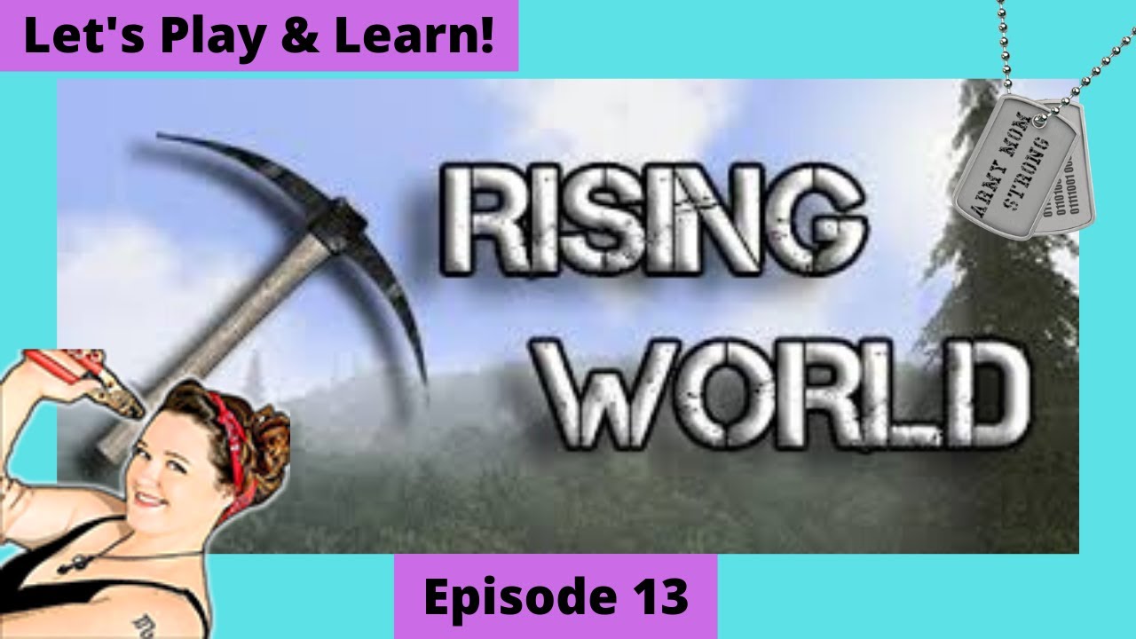 Rising World Gameplay, Lets Play Tutorials Episode 13 "More Workshop ...