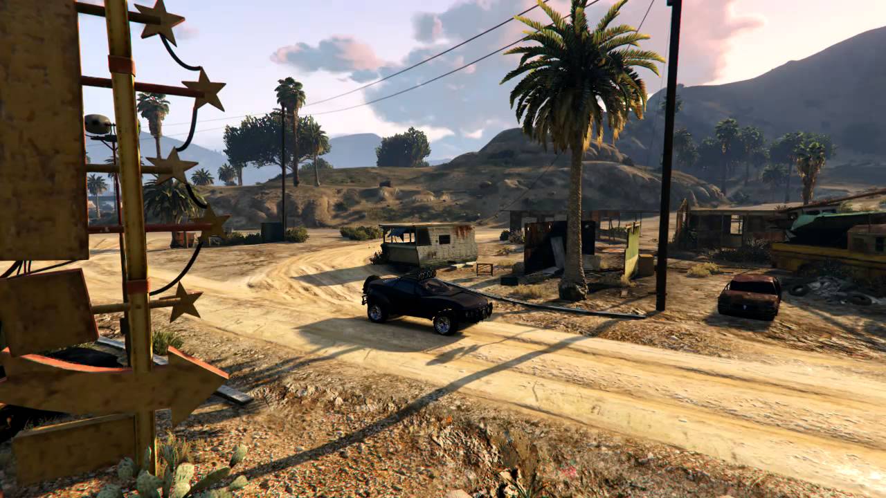 First time in Sandy Shores - YouTube