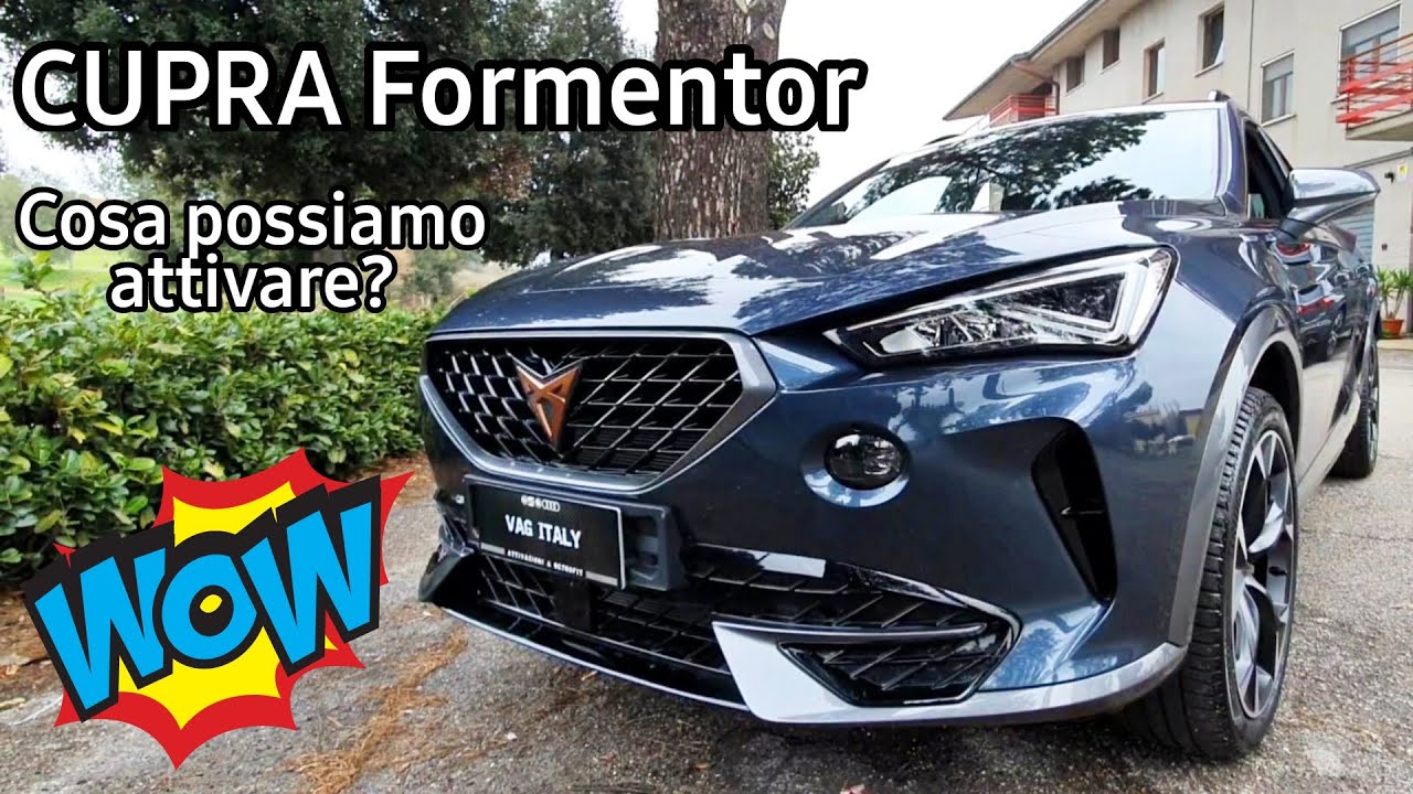 Cupra Formentor 2021 1.5 TSI 150cv Attivazione allarme e tante altre cose - YouTube
