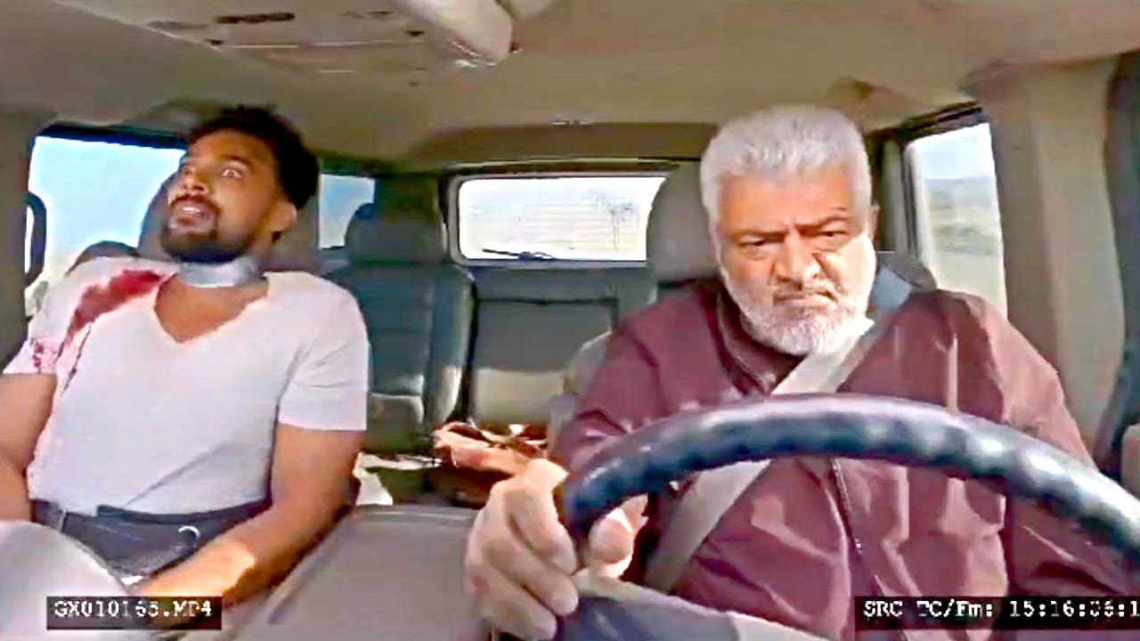 Vidamuyarchi Trailer Making Video🔥 Car Chasing Fight Scene | Ajith ...