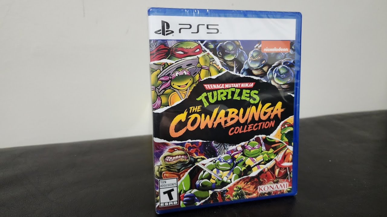Teenage Mutant Ninja Turtles: Cowabunga Collection - PS5 Unboxing ...