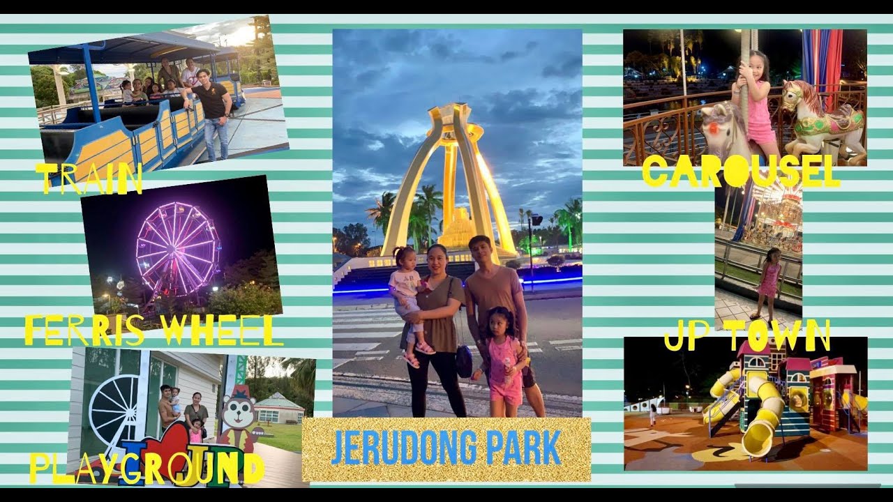 Exploring Jerudong Park: Part 2 ( Train, Playhouse, Carousel, Ferris ...