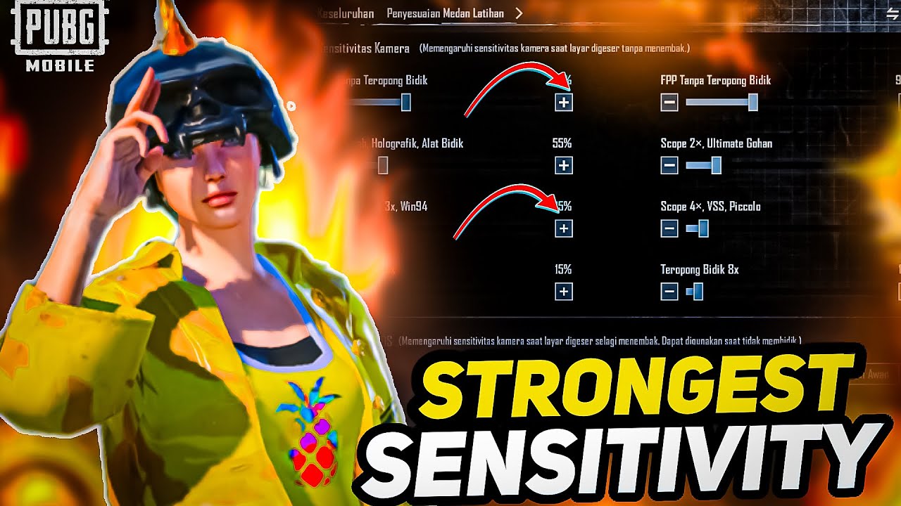BGMI 3.8 UPDATE SENSITIVITY CODE | BGMI BEST SENSITIVITY SETTINGS ...