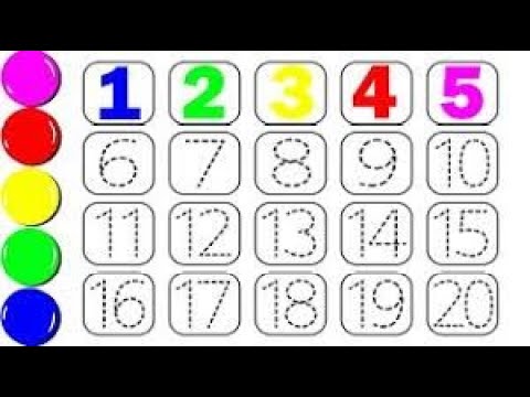 Learn Counting1234 Numbers * Counting1to20 for kids*Toodlers ...