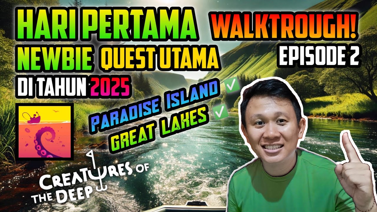 EARLY GAME GUIDE CREATURES OF THE DEEP FISHING IN 2025 EPS 2 MAIN QUEST ...