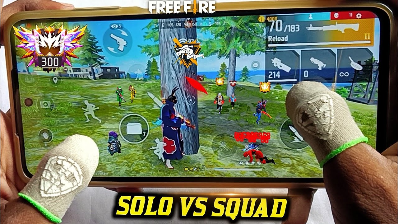 POCO X3 PRO: SOLO VS SQUAD ⚡ FREE FIRE HANDCAM GAMEPLAY 🔥 OWAR FF - YouTube