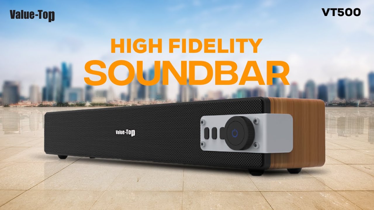 Value-Top VT500 High Fidelity Wireless Soundbar - YouTube