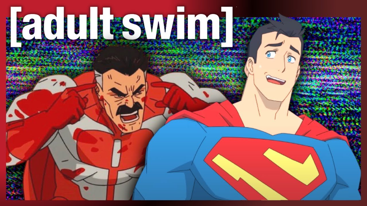 Can the NEW ADULT SWIM SUPERMAN compete with INVINCIBLE? - YouTube