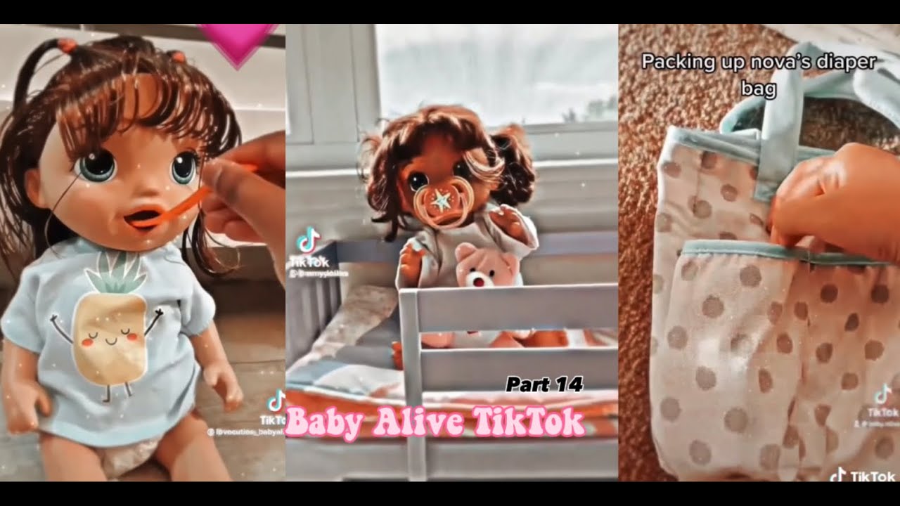 Preppy baby alive tiktok compilation #14 🤍 (read desc) | Credit to the ...
