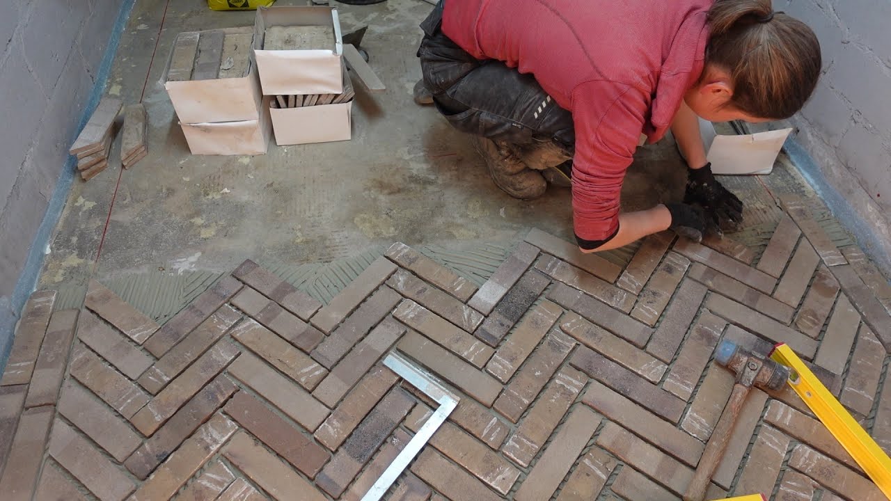 Klinkerriemchen verlegen | Anleitung - YouTube