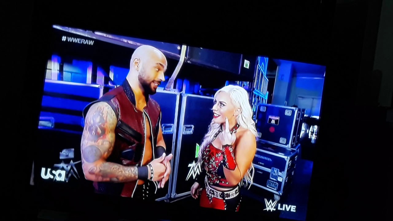 Raw: Ricochet, Dama Brooke and Riddle Backstage Segment - YouTube