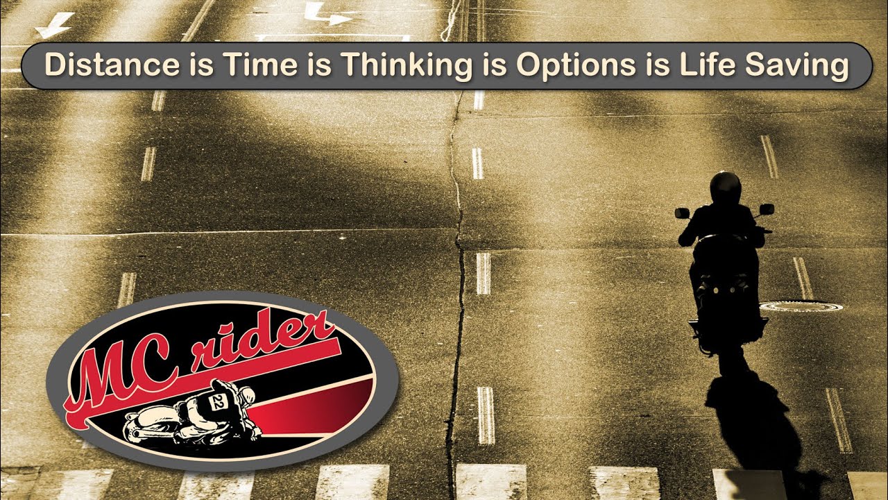 The most important motorcycle tip I have to avoid crashes - YouTube