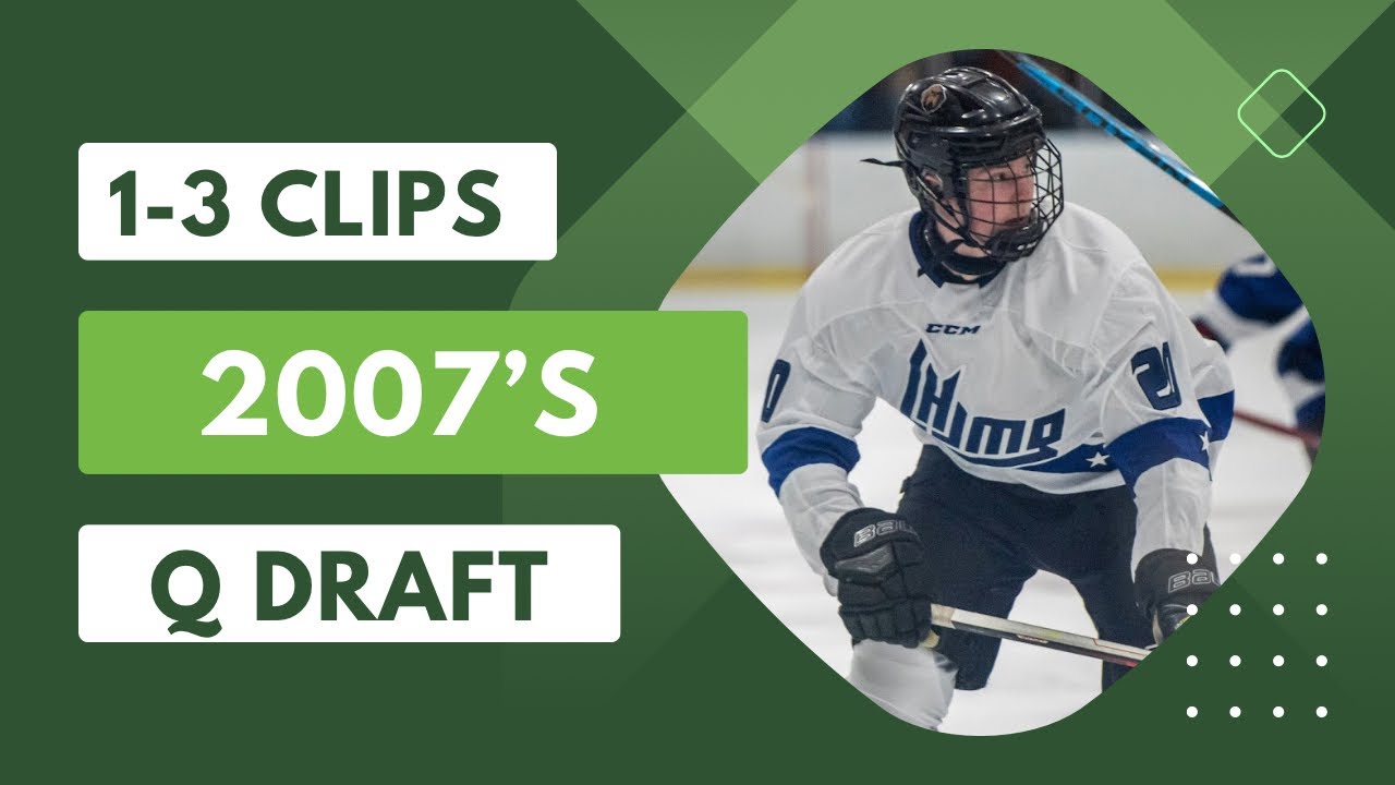 2023 QMJHL Draft / NL Born Player Highlights - YouTube