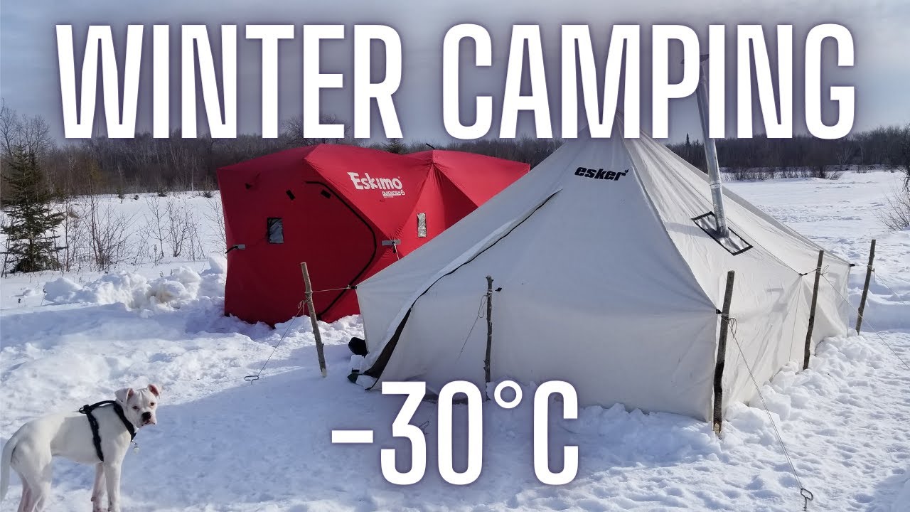 -30°C to -4°C Winter Camping - Eskimo Pistol Bit Auger - Snow Advisory ...