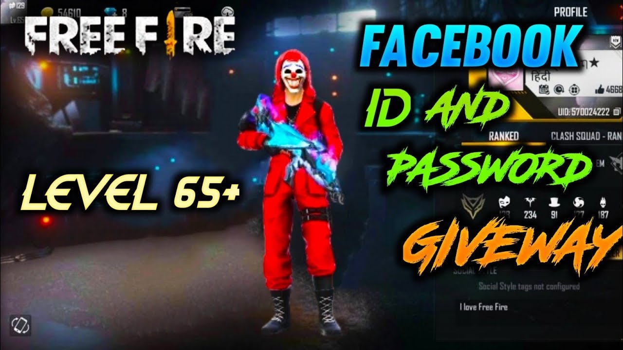 Free fire id giveaway. ff id giveaway today .Facebook id and password ...
