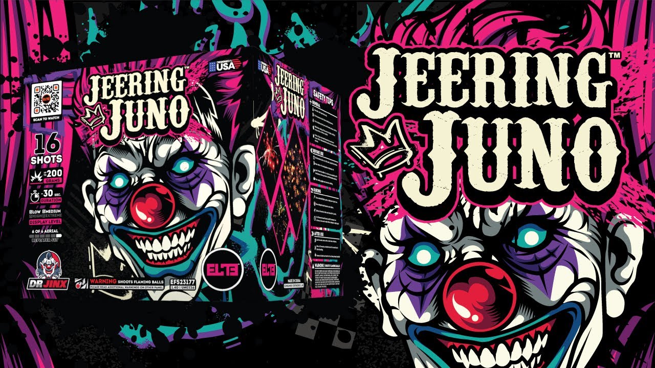 Jeering Juno™ | 16 Shot Standard Cake from Dr Jinx™ - YouTube