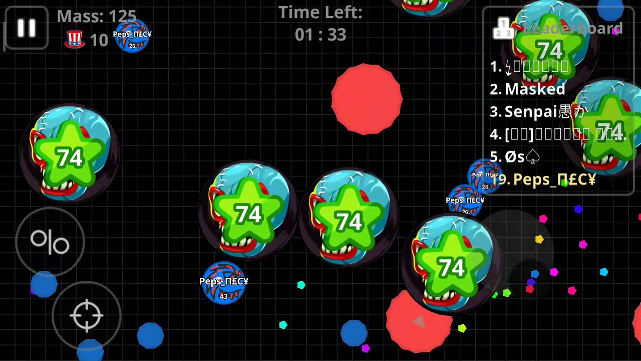 My first video play game agar io - YouTube