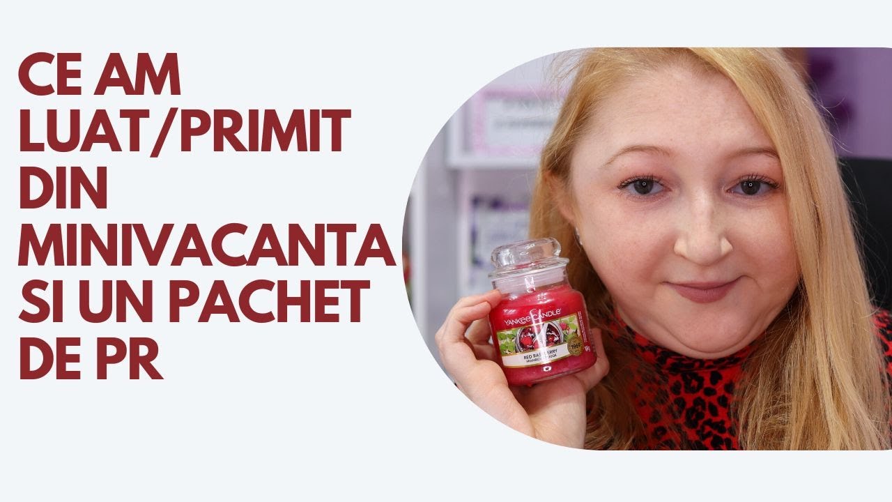 Ce am luat/primit din minivacanta si un pachet de pr - YouTube